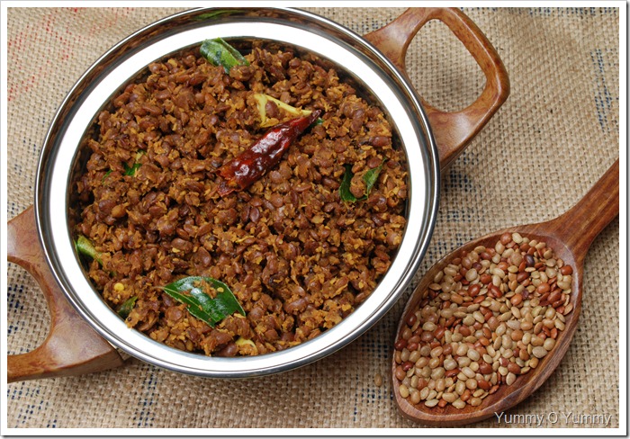 Muthira (Horse gram) Thoran