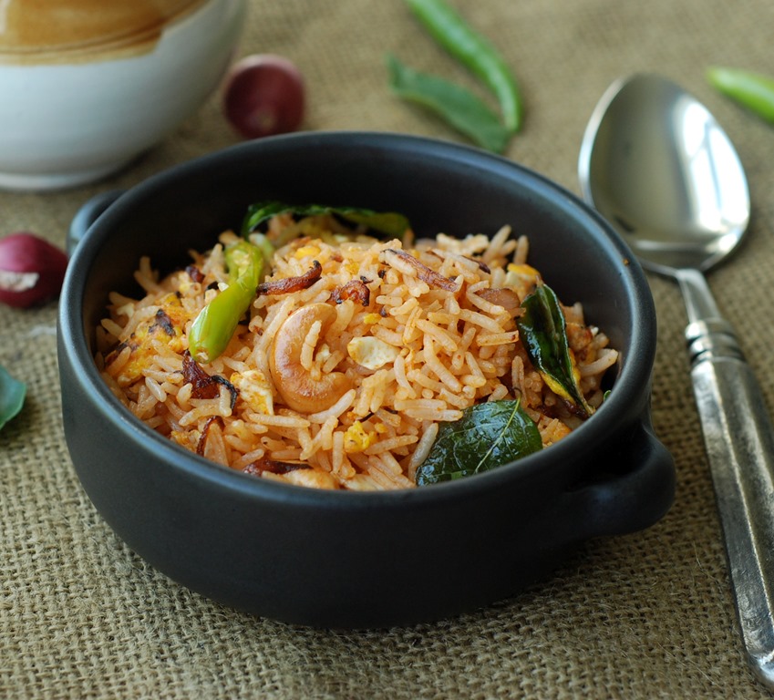 Kerala Egg Rice [Fried Rice]