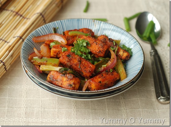 Paneer do Pyaza (Dry Version) | Yummy O Yummy