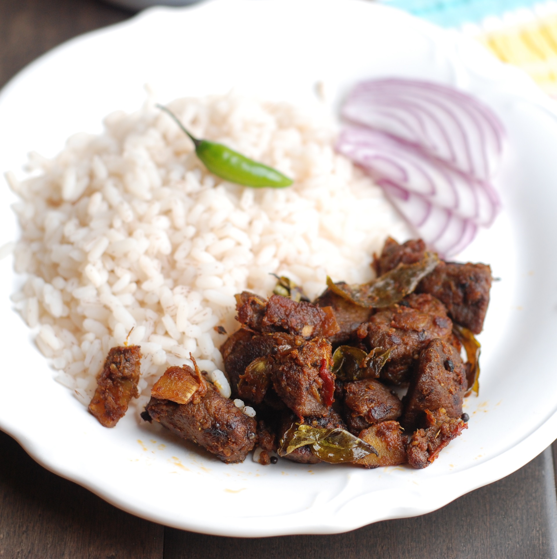 Mutton Coconut Roast