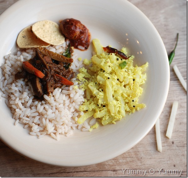 Potato Thoran | Yummy O Yummy