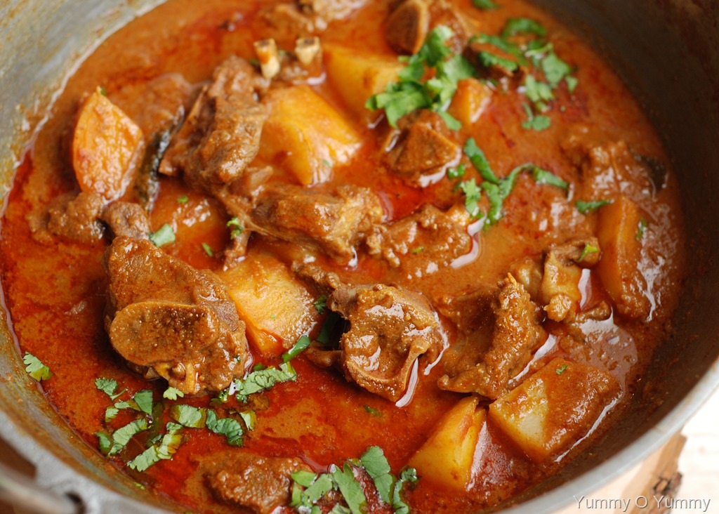 Malabar Mutton Potato Curry Yummy O Yummy