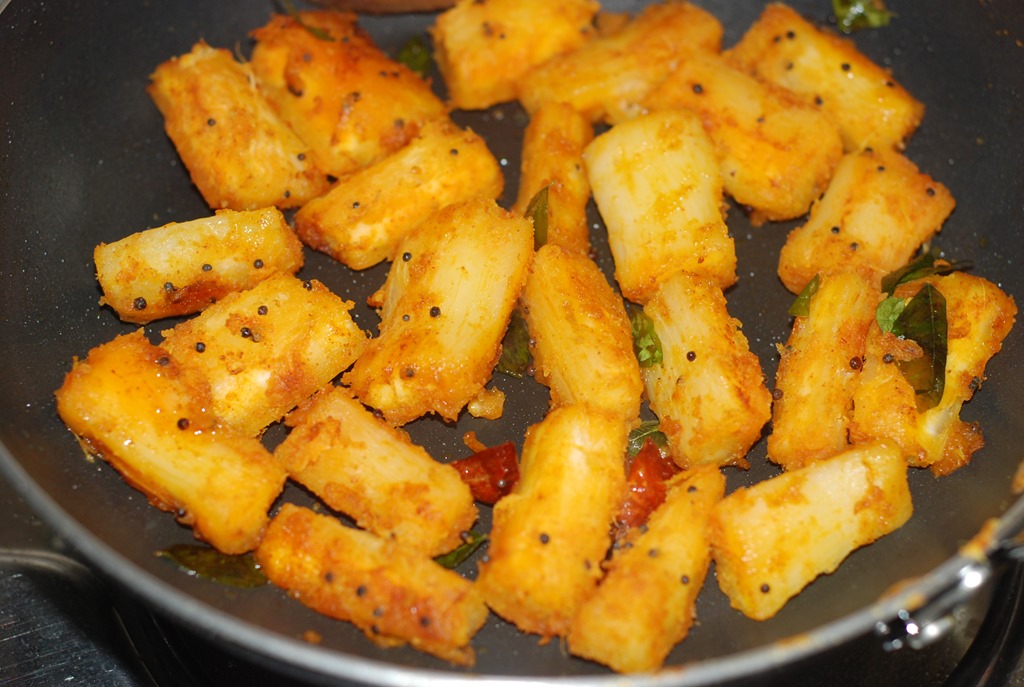 Kappa / Tapioca Fry With Video | Yummy O Yummy