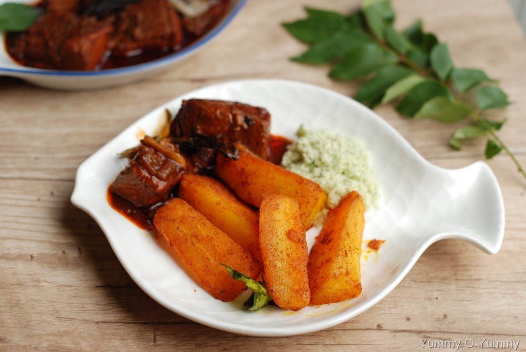 Kappa / Tapioca Fry With Video | Yummy O Yummy