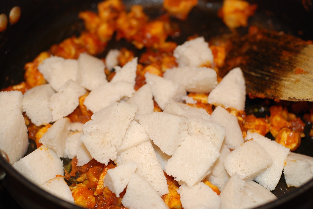 Kothu Idli with Chicken | Yummy O Yummy