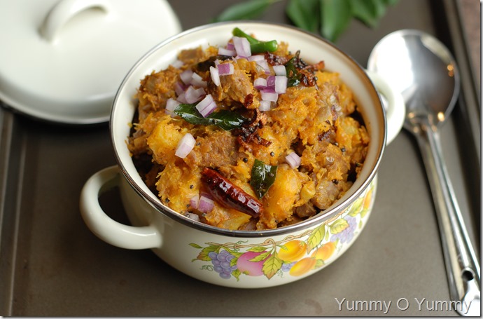 Ellum Kappayum / Pala Style Tapioca Biriyani | Yummy O Yummy